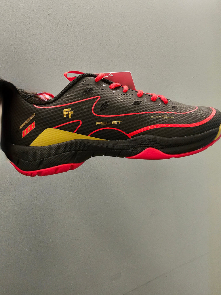 Felet BS 061 PRO BLACK Professional Badminton Shoes | badminton racket review