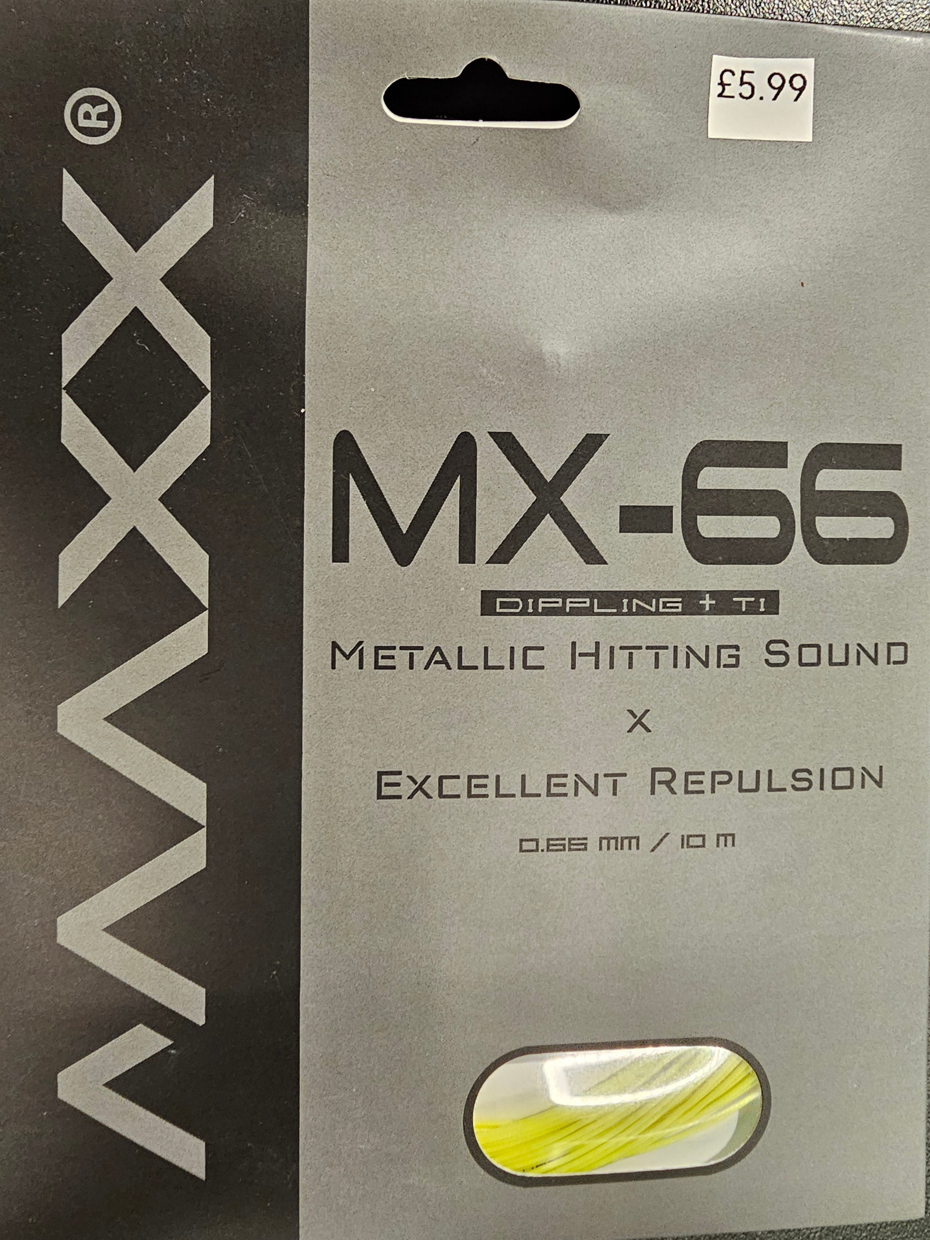 Maxx Sports performance Badminton String MX66 0.66mm | badminton racket review