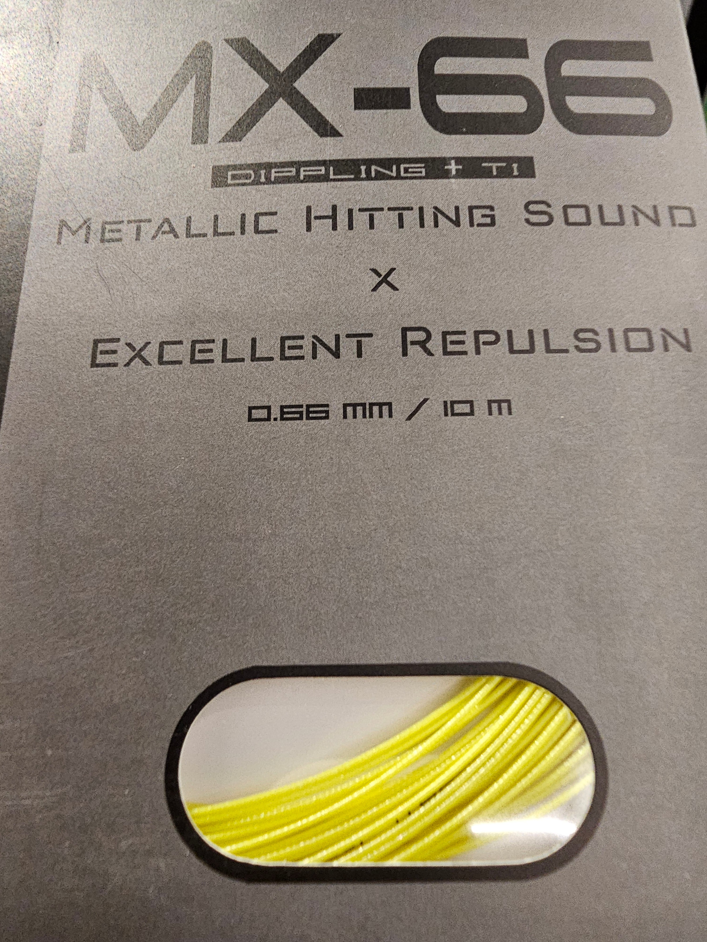 Maxx Sports performance Badminton String MX66 0.66mm | badminton racket ...