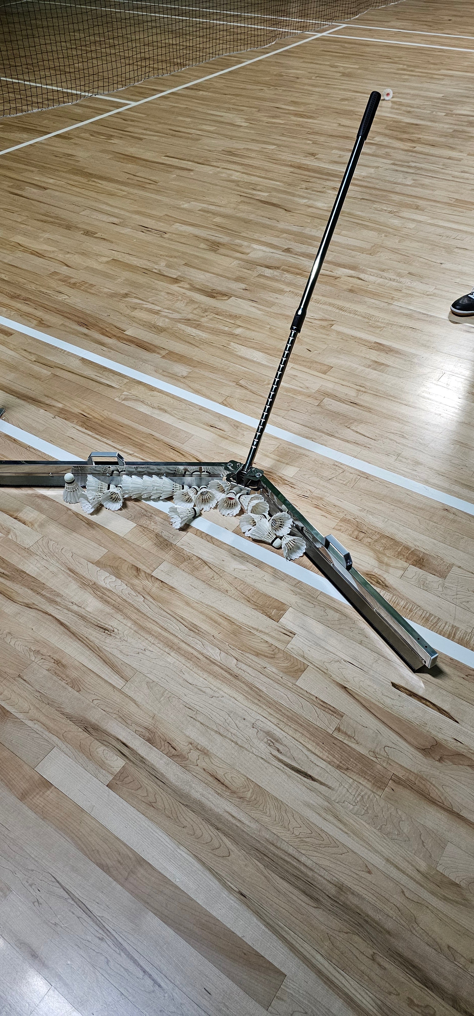 Shuttle broom, shuttle collector, coaching accessory - SOLID BUILD ...