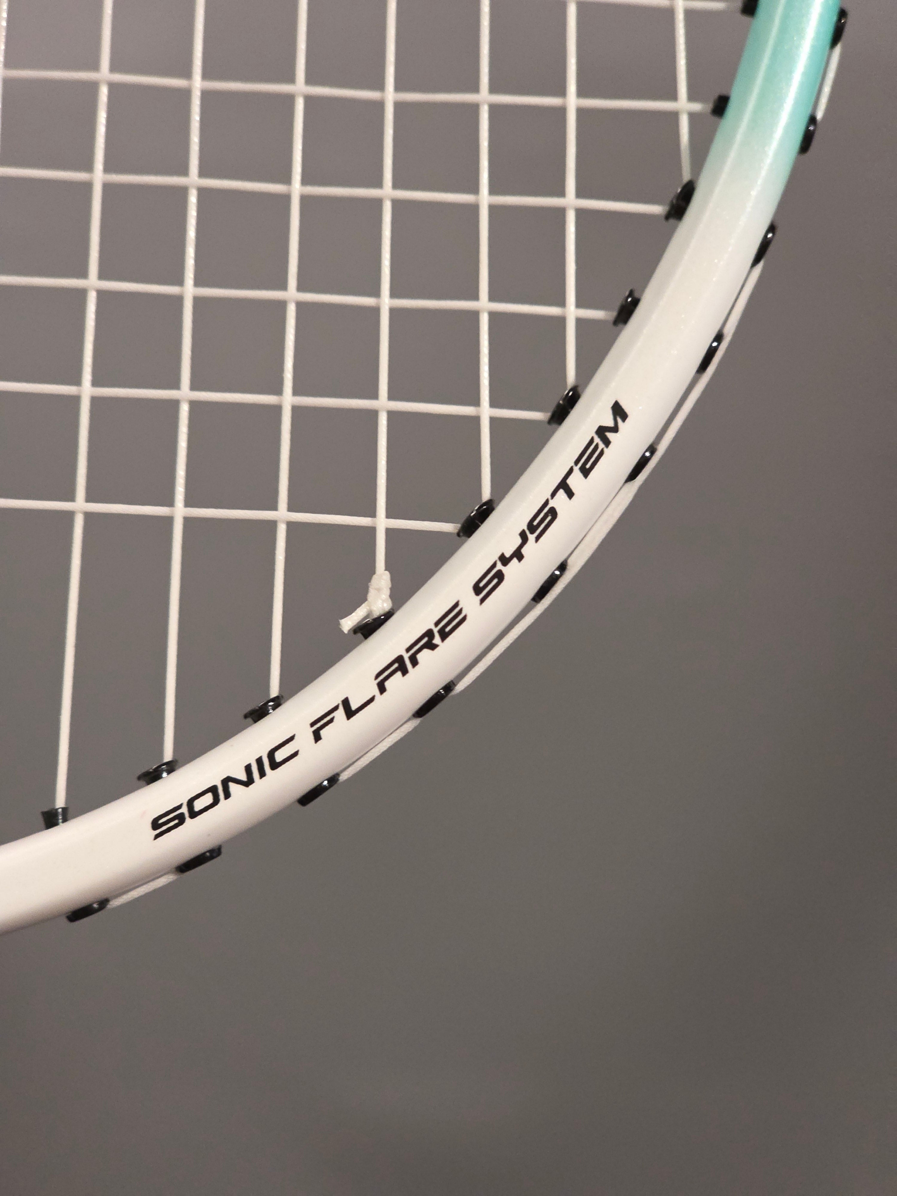 Yonex Nanoflare Ability 001 Badminton Racket strung with BG80 at 25lbs | badminton racket review