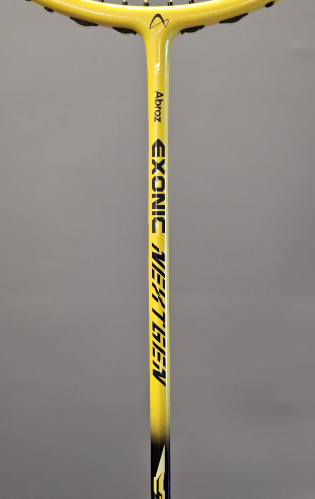 Abroz EXONIC NEXTGEN (UK) badminton racket 6u | badminton racket review