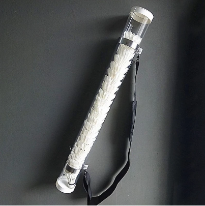 Manual Badminton shuttle feeder for practice and coaching 1 meter long ...