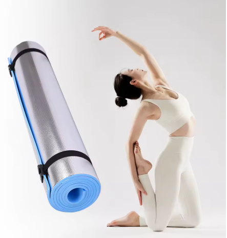 10mm blue thick EVA Yoga Mat moisture-proof Non-Slip | badminton racket ...