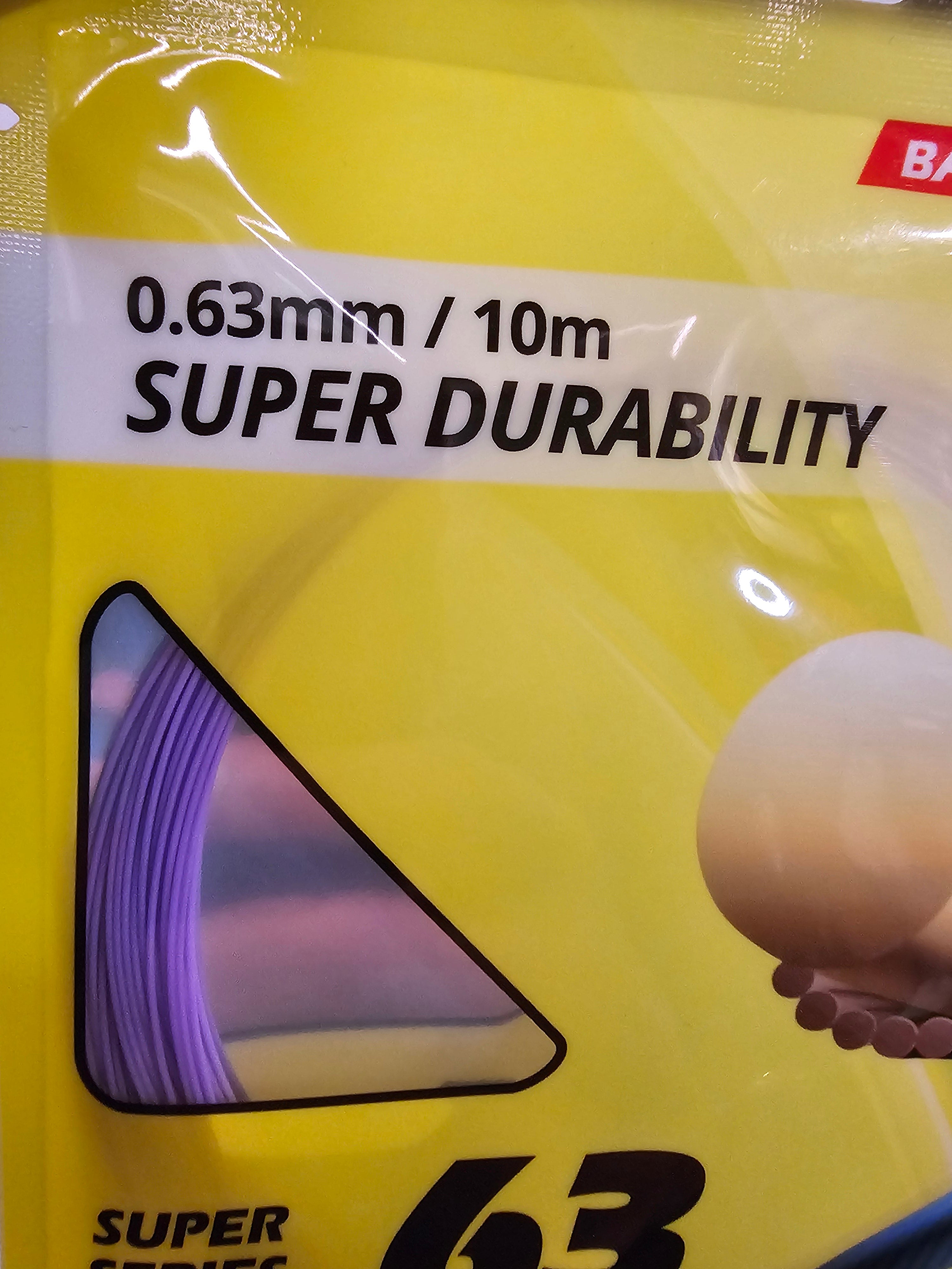 YANG YANG Super Series Premier 0.63mm Badminton Racket String ...