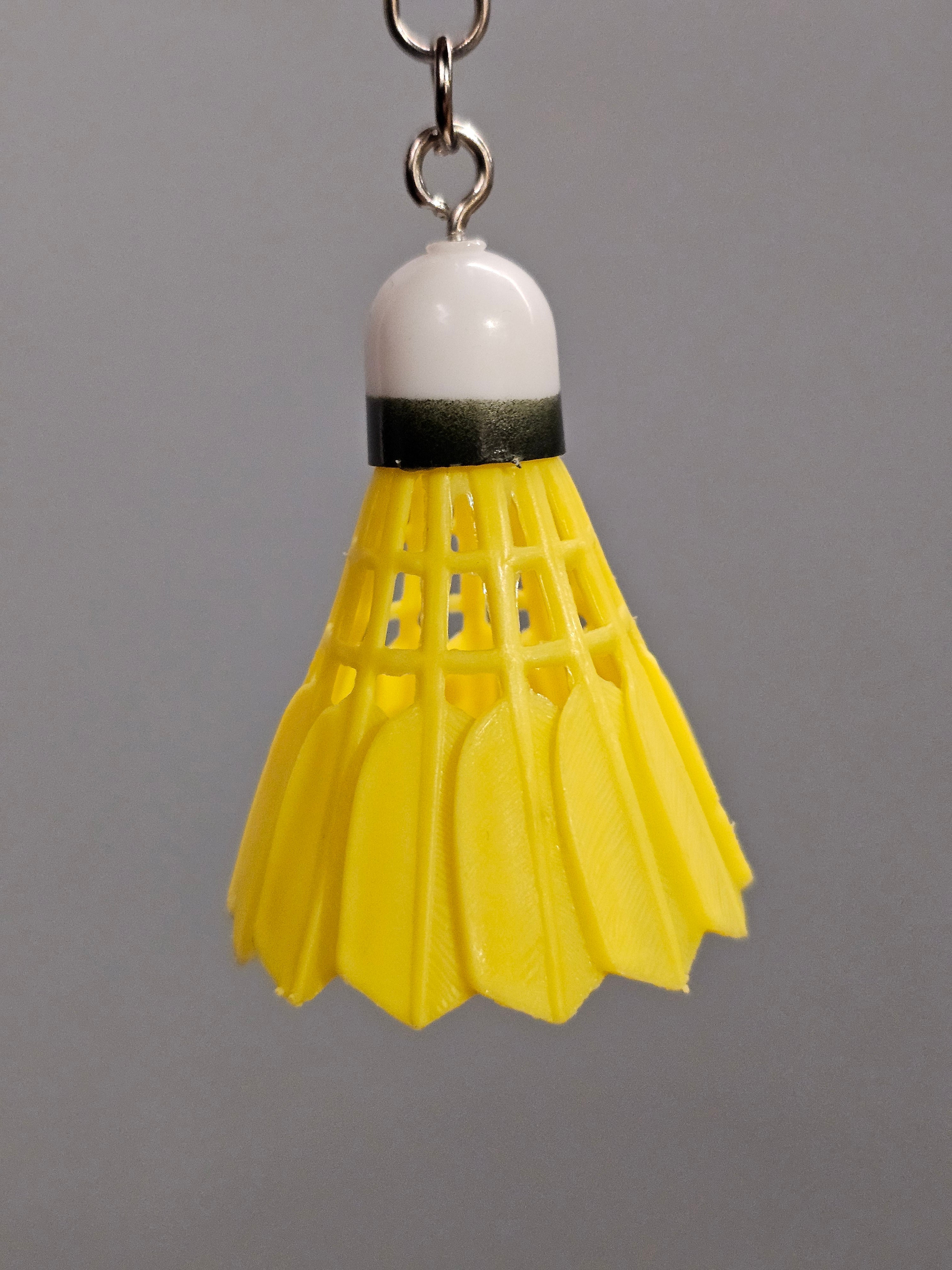 Badminton Shuttlecock Keyring | badminton racket review