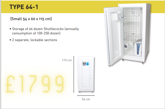 Professional shuttlecock steam hygro-box storage unit | badminton ...