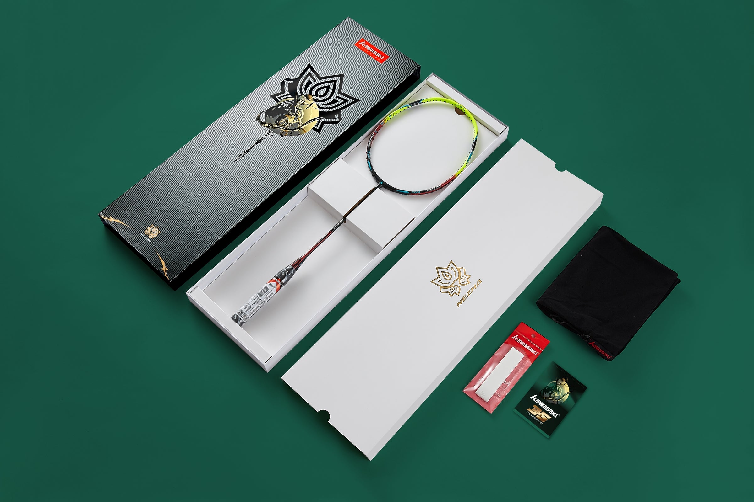 Kawasaki Nezha 5u Lightweight badminton racket 2022! | badminton racket ...